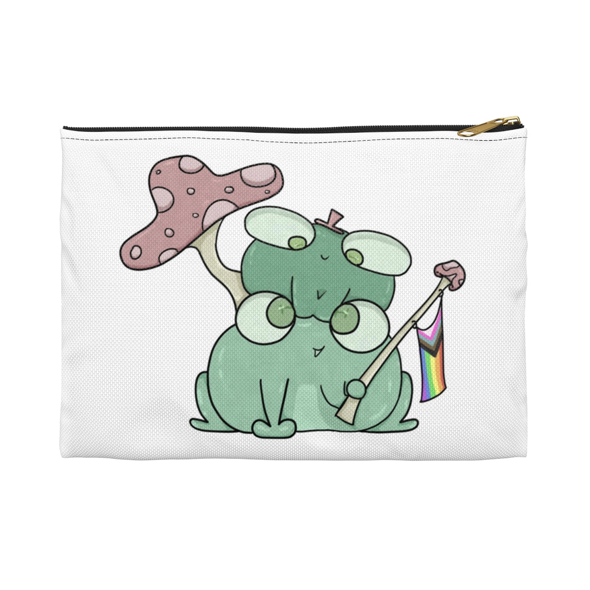 Pride Flag Frogs - Pouch – Queerko